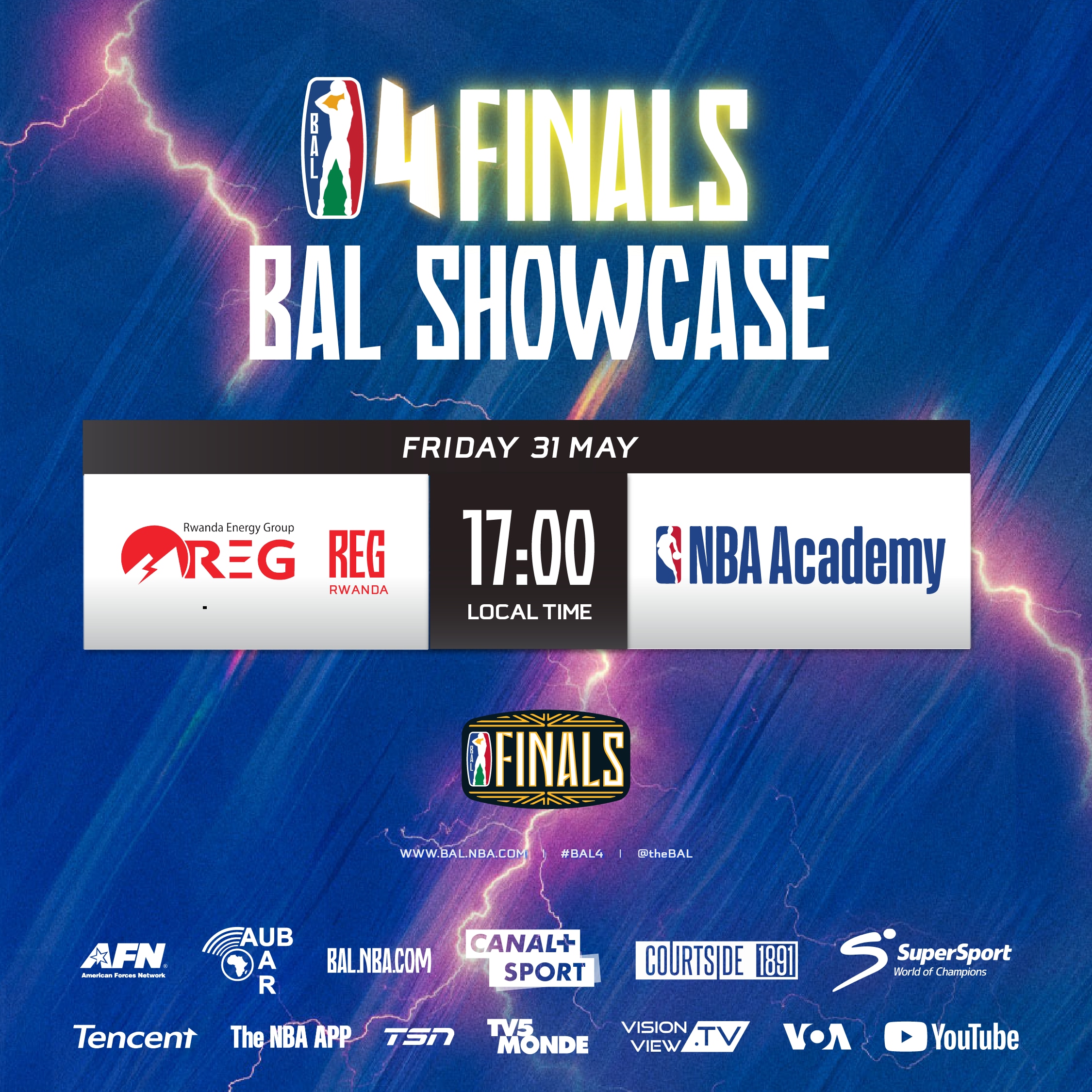 NBA Academy Africa vs REG - The BAL